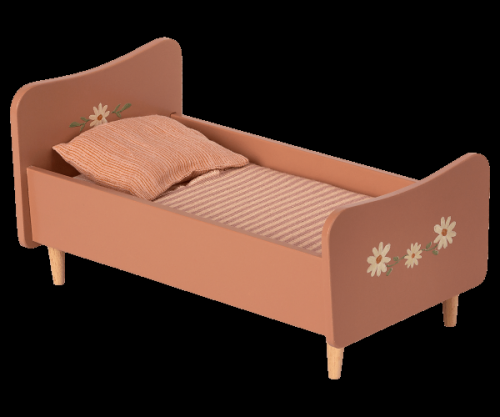 Maileg – Wooden Bed Mini Rose – Poppy Shop Toys & Gifts